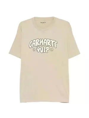 Carhartt Work In Progress Logo-print Crew-neck T-shirt