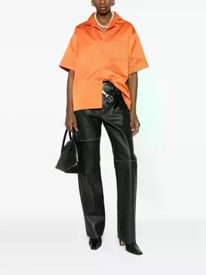 N°21 Chest-pocket Short-sleeve Shirt - Orange