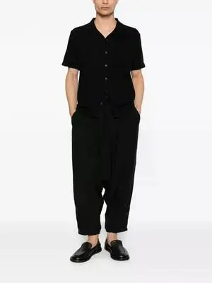 Yohji Yamamoto Button-fastening Trousers