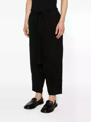 Yohji Yamamoto Button-fastening Trousers