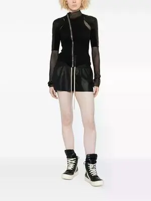 Rick Owens Concordian Drawstring Shorts - Black