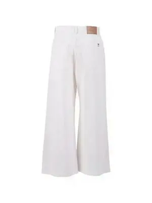 Max Mara Floral Embroidered Trousers - Neutrals