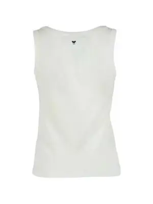 Max Mara Ribbed Sleeveless Top