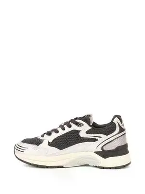AUTRY Lace-up Flat Sneakers - Black