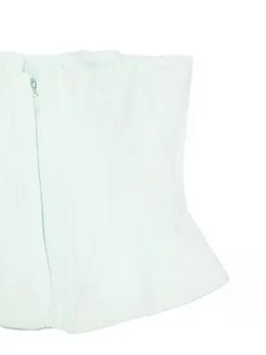 Costarellos Pleated Corset Top