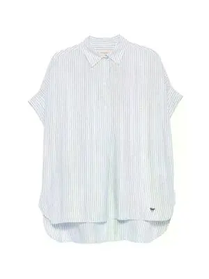 Max Mara Verve Striped Shirt - Blue