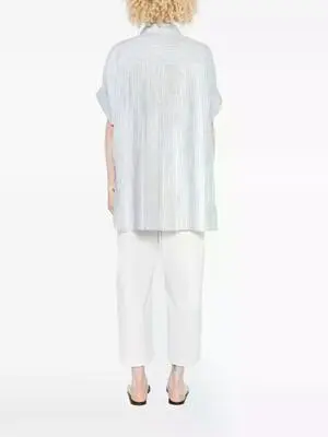 Max Mara Verve Striped Shirt - Blue