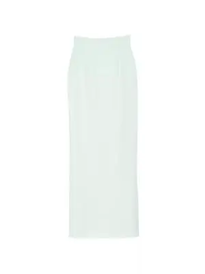 Costarellos Back-slit Maxi Skirt