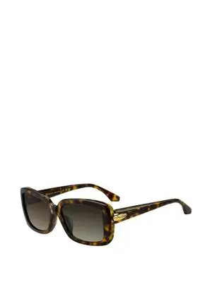 Etro Rectangle-frame Sunglasses - Brown