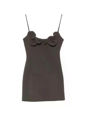 Magda Butrym Floral-appliqué Mini Dress