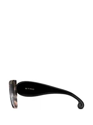 Etro Paisley-pattern Sunglasses - Neutrals