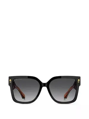 Etro Flower-detail Sunglasses - Black