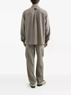 Dolce & Gabbana Virgin Wool Trousers - Neutrals