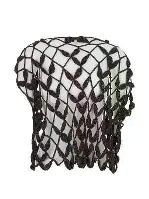 Antonelli Firenze Crochet Knitted Top