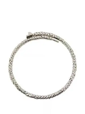Toga Round Snake-motif Chain Choker