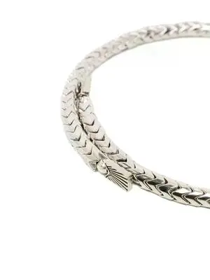 Toga Round Snake-motif Chain Choker