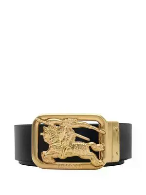 Burberry Reversible Leather Rider Belt - Black