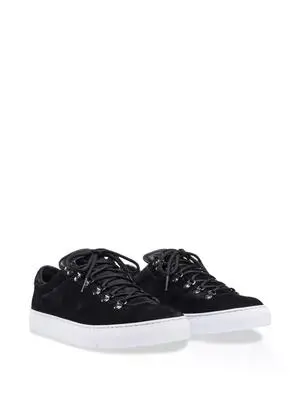 Diemme Marostica Suede Lace-up Sneakers - Black