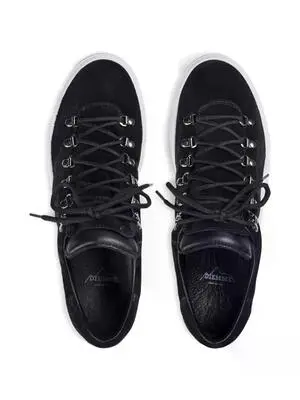 Diemme Marostica Suede Lace-up Sneakers - Black