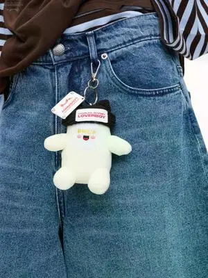 CHARLES JEFFREY Gromlin Plush Keyring - White