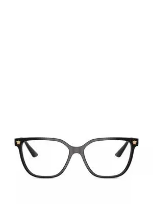 Versace Medusa Square-frame Glasses - Black