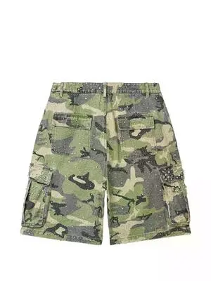 VALE FOREVER Camouflage Cargo Shorts