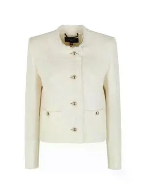 Max Mara Agami Frayed Jacket