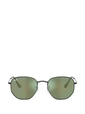 Ray-ban Hexagonal-frame Sunglasses - Black