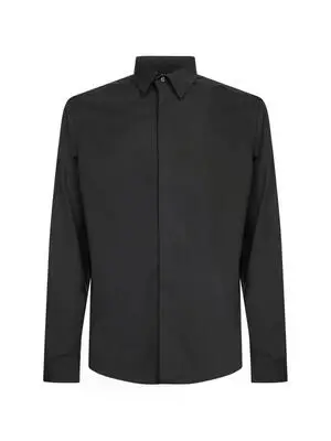 D4.0 Button Collar Shirt - Black