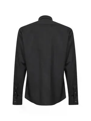 D4.0 Button Collar Shirt - Black