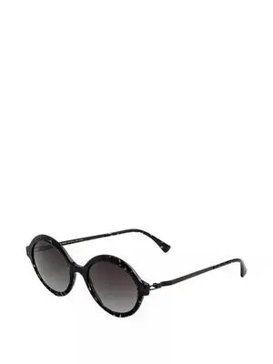 Mykita Noomi Round Frame Sunglasses - Black
