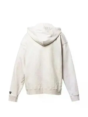 Mihara Yasuhiro Printed Zip-up Hoodie - Neutrals