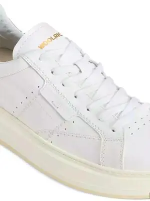Woolrich Arrow Leather Sneakers - White