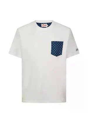 MC2 SAINT BARTH Pocket T-shirt - White