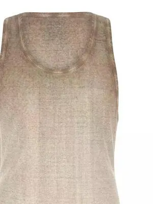 THOM KROM 947 Ribbed Tank Top