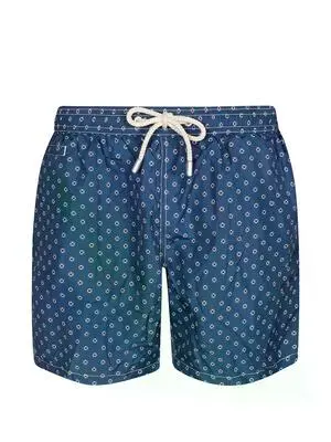 MC2 SAINT BARTH Fantasy Sea Boxer - Blue