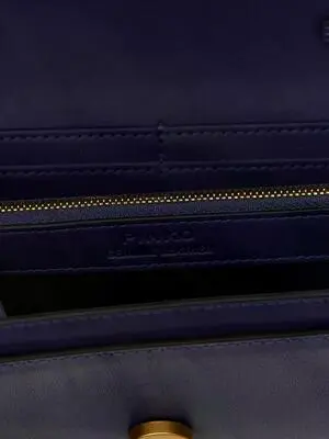 Pinko Love Simply Birds Chain Wallet - Purple