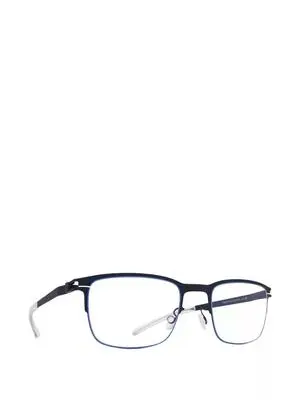 Mykita Fort Rectangle Glasses - Blue