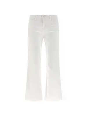 L'Agence Wanda Flared Jeans - White