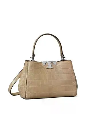 Tory Burch Mini Eleanor Soft Croc-embossed Satchel - Neutrals