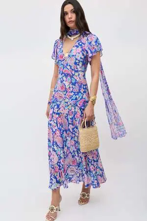 Rixo Evie Cara Floral Dress