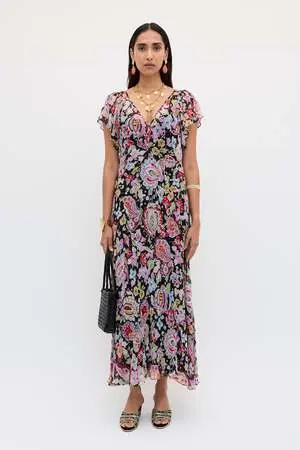 Rixo Floral Print Regular Bexley Cara