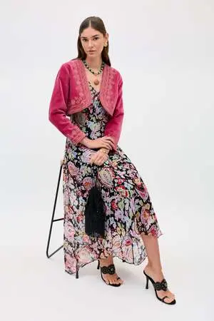 Rixo Cliona Soutache Embroidered Jacket
