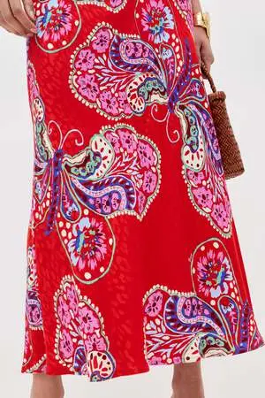 Rixo Kelly Butterfly Bloom Jacquard Regular