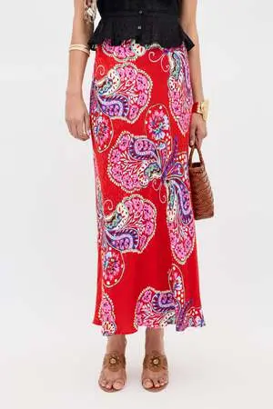 Rixo Kelly Butterfly Bloom Jacquard Regular