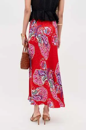 Rixo Kelly Butterfly Bloom Jacquard Regular