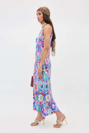Rixo Bondi Ikat Bloom Lilac Top