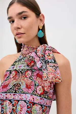 Rixo Daphne Earrings - Blue