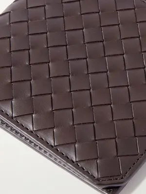 Bottega Veneta Intrecciato Leather Billfold Wallet