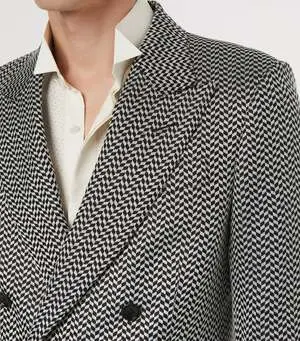 TOM FORD Silk Double-breasted Blazer